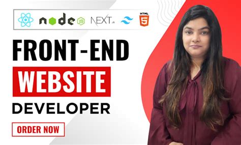 do website development as frontend developer full stack developer by
