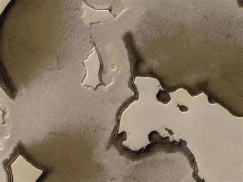 Mars South Polar Residual Cap In Late Summer Spaceref