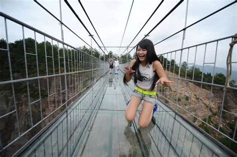 Is This The Worlds Scariest Bridge China Unveils Its Latest Tourist