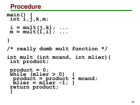Ppt Procedure In Assembler Powerpoint Presentation Free Download