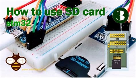 How To Use Sd Card With Stm32 And Sdfat Library Sd Card