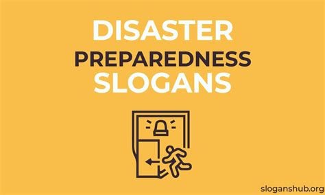 Best Disaster Preparedness Slogans Catchy Taglines