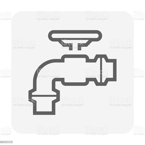 管道閥圖示向量圖形及更多剪裁圖圖片 剪裁圖 原油 器材 Istock
