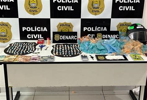 Delivery De Drogas Polícia Prende Acusados De Realizarem Entregas De