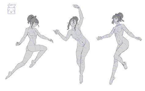 Flying Poses Studies By Latteachatte On Deviantart