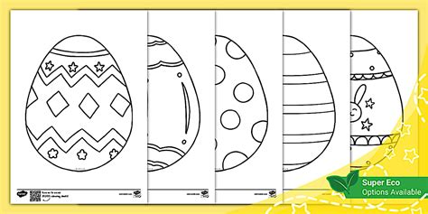 Easter Egg Templates Printable Twinkl Eyfs Twinkl