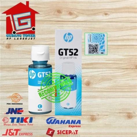 Jual HP GT52 Color Ink ORIGINAL GT 52 Colour Tinta Warna HPGT52_CYAN ...