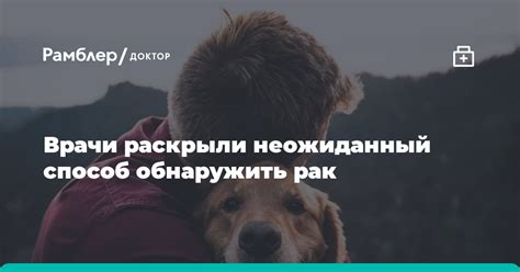 Врачи раскрыли неожиданный способ обнаружить рак Рамблердоктор