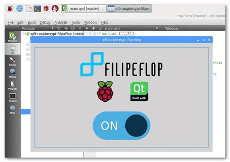 Interface Gráfica Qt e Raspberry Pi MakerHero