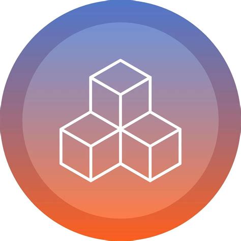 Cubes Icon Design 55816808 Vector Art At Vecteezy