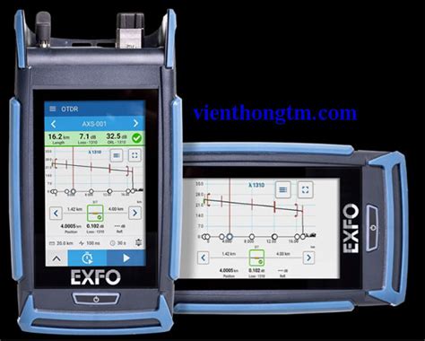 Máy đo Cáp Quang Otdr Mini Axs 120 Viễn Thông Tm