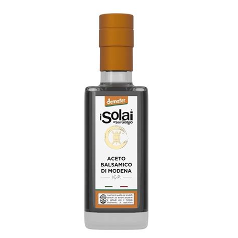 Balsamico Azijn Van Modena IGP Biodynamisch Demeter I Solai 250ml