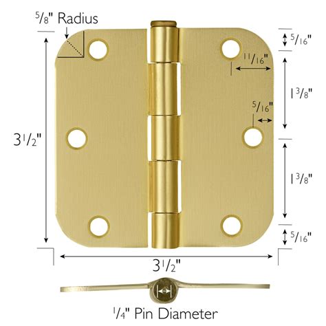 Standard Door Hinge Radius At Harold Mcswain Blog