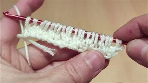 Süper Tunusian Crochet Knitting Model YouTube Tunisian crochet Tunisian crochet stitches