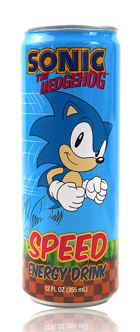 Sonic The Hedgehog Speed Energy Drink Action Filled Next Level