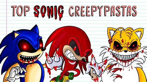 Top Sonic Creepypastas Tails Doll Knuckles And Sonicexe 🔥 Draw My