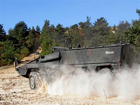 Rheinmetall Modernizará Los 65 Blindados De Mando Boxer Alemanes