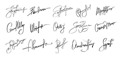 รูปลายเซ็นต์ ลายเซ็นต์ ซองลายเซ็นต์ ชื่อ เวกเตอร์ Png สมมติ กระดาษ