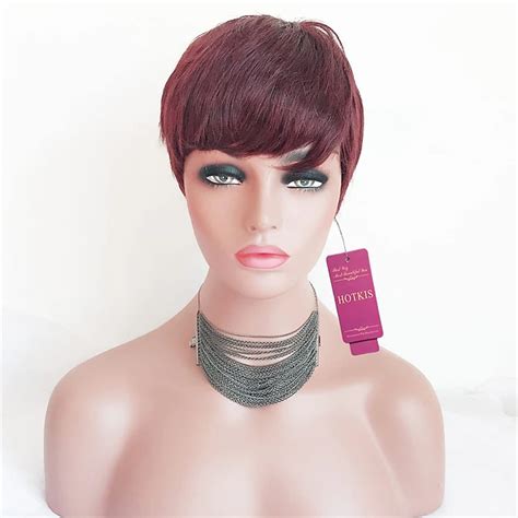 Short Wigs Short Pixie Wigs For Black Women Short Wigs Pixie Cut Wigs