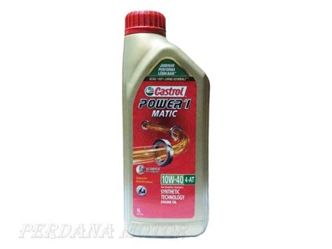 Oli Mesin Motor Castrol Power1 Matic 10w 40 Kemasan 1l Lazada Indonesia