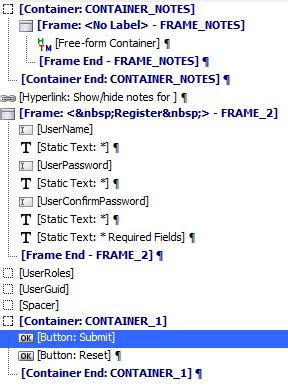 Alpha Anywhere Securityframeworkcreateaccount