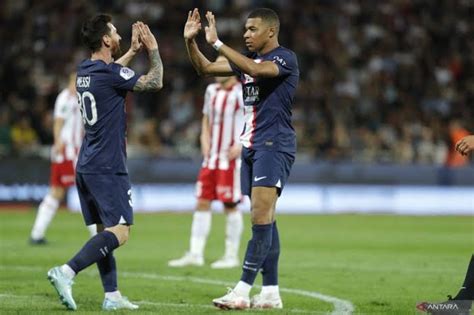 Duet Mbappe Dan Messi Bawa Psg Kalahkan Ajaccio 3 0