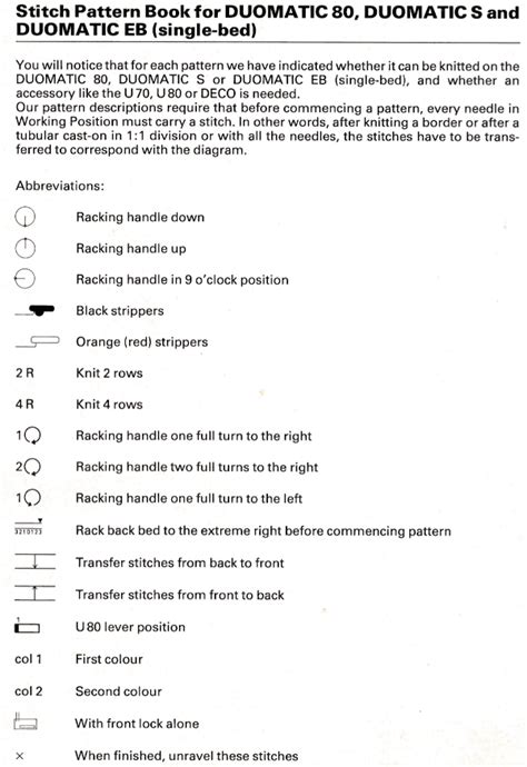 Passap Duomatic And Deco Pattern Musings