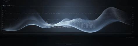 A Modern And Abstract Representation Of Data Using A Dualaxis Line Chart The Image Is Clean And