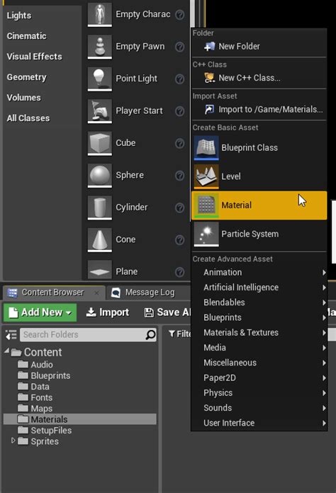 Sprite Effects Ue Materials Introduction Parallelcube