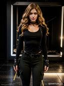 AI Generated AI Katherine McNamara Green Arrow Mia Smoak