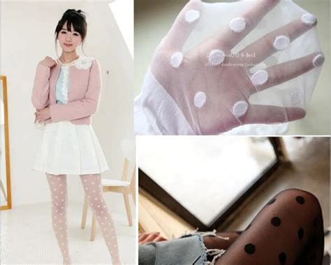 Womens Tights Classic Dot Silk Stockings Thin Lady Vintage Stockings