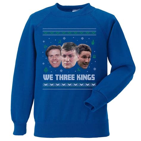 We Three Kings Sheffield Wednesday Influenced Christmas Jumper Mens