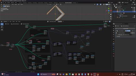 Modeling Geometry Nodes Extrude Along A Poli Curve Path Blender Stack Exchange