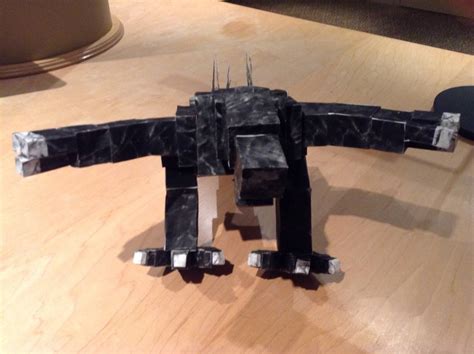 Mobzilla Project Orespawn Pixel Papercraft