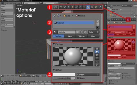 Learning Blender 3d Materials Textures And Images Material