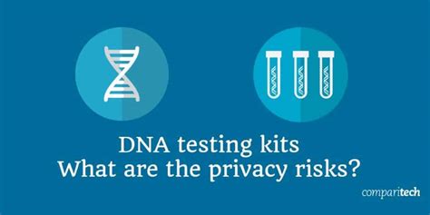 Commercial Dna Testing Kits What Are The Privacy Risks