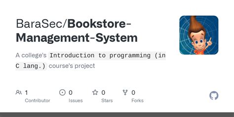 GitHub BaraSec Bookstore Management System A College S Introduction