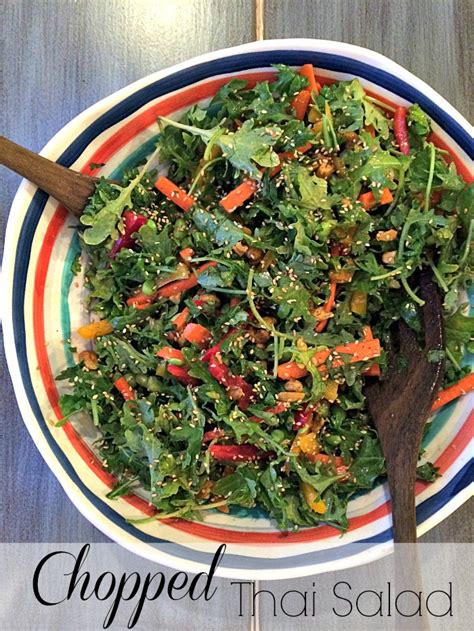 Chopped Thai Salad A Life From Scratch
