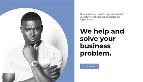 Helps Solve Problems CSS Template By Nicepage