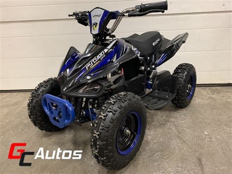 GCAutos Quad Python Electrique W De A Ans Bleu