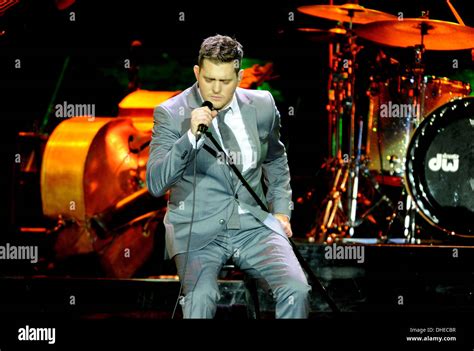 Michael Buble Performing In Concert At The Ahoy Stadium Rotterdam The