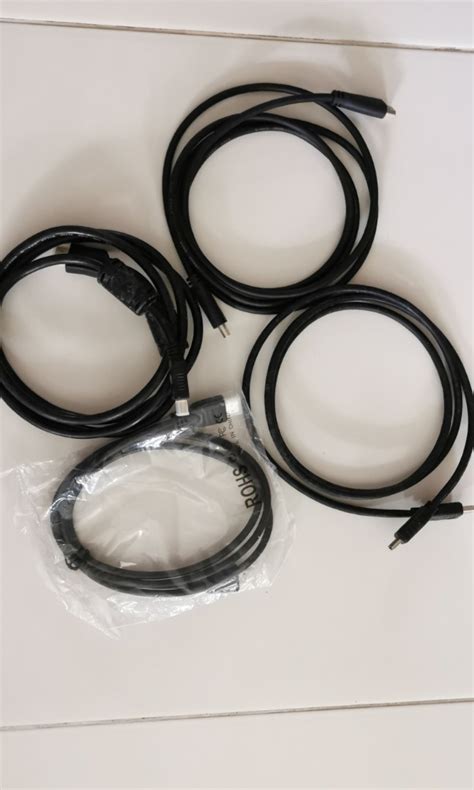 Hdmi Cables Computers And Tech Parts And Accessories Cables And Adaptors On Carousell