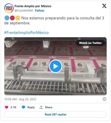 Encuesta De Morena Y Frente Amplio ¿cómo Son Las Boletas Para Elegir