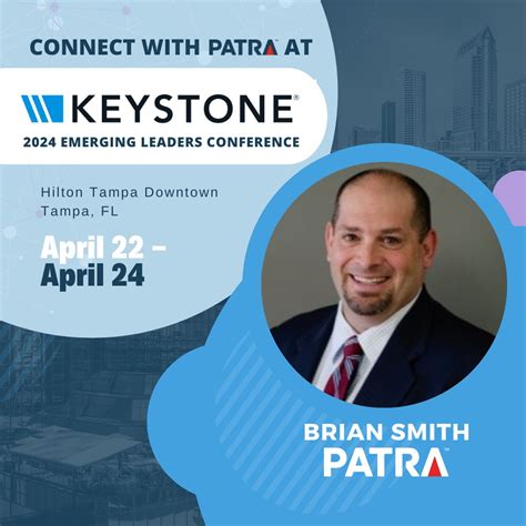 Brian Smith And The Patra Corporation Team Look Forward To Connecting With Keystone Insurers