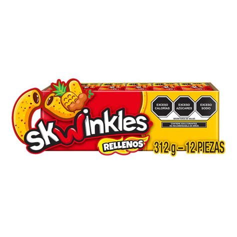Skwinkles Rellenos Surtidos Dulces Enchilados Con 12 Pz De 26 G H E B