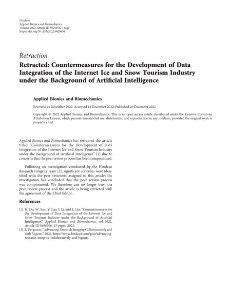 Pdf Retracted Countermeasures For The Development Of Data Integration Of The Internet Ice And
