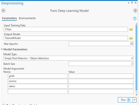 Training Deep Learning Model Esri Community