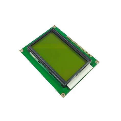 128x64 Graphic Lcd Module Serial Interface 12864 Green Graphic Lcd