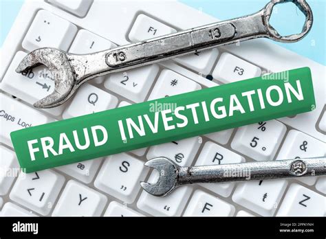 Conceptual Caption Fraud Investigation Concept Meaning Process Of