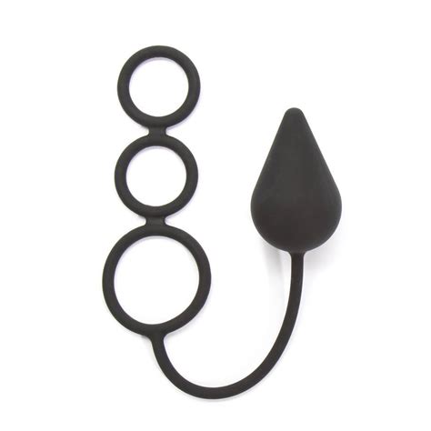 Cock Ring Butt Plug Combo Cumception